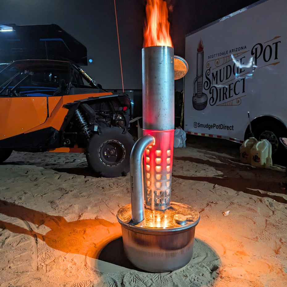 Smudge Pot Direct® Patented Gen2 Return Pipe Upgrade
