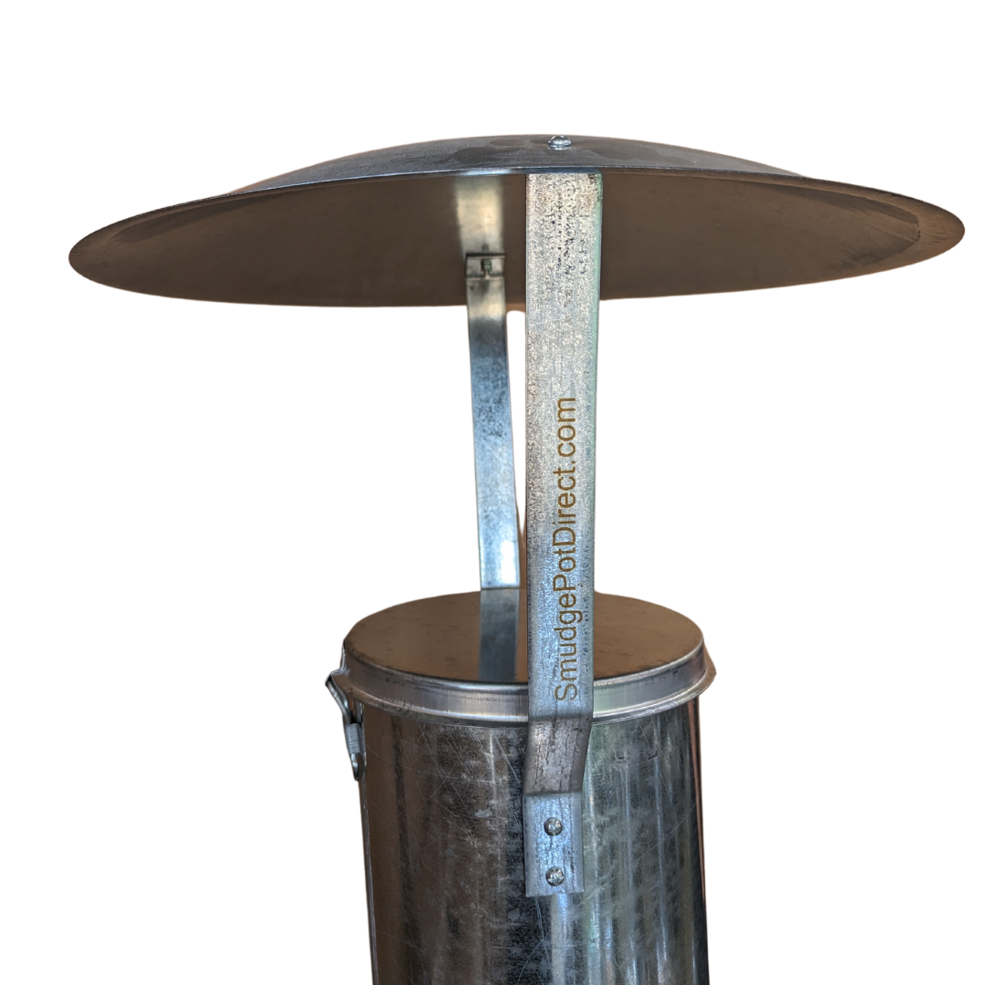 Smudge Pot Direct® Heat Deflection Dish for new and old Smudge Pots