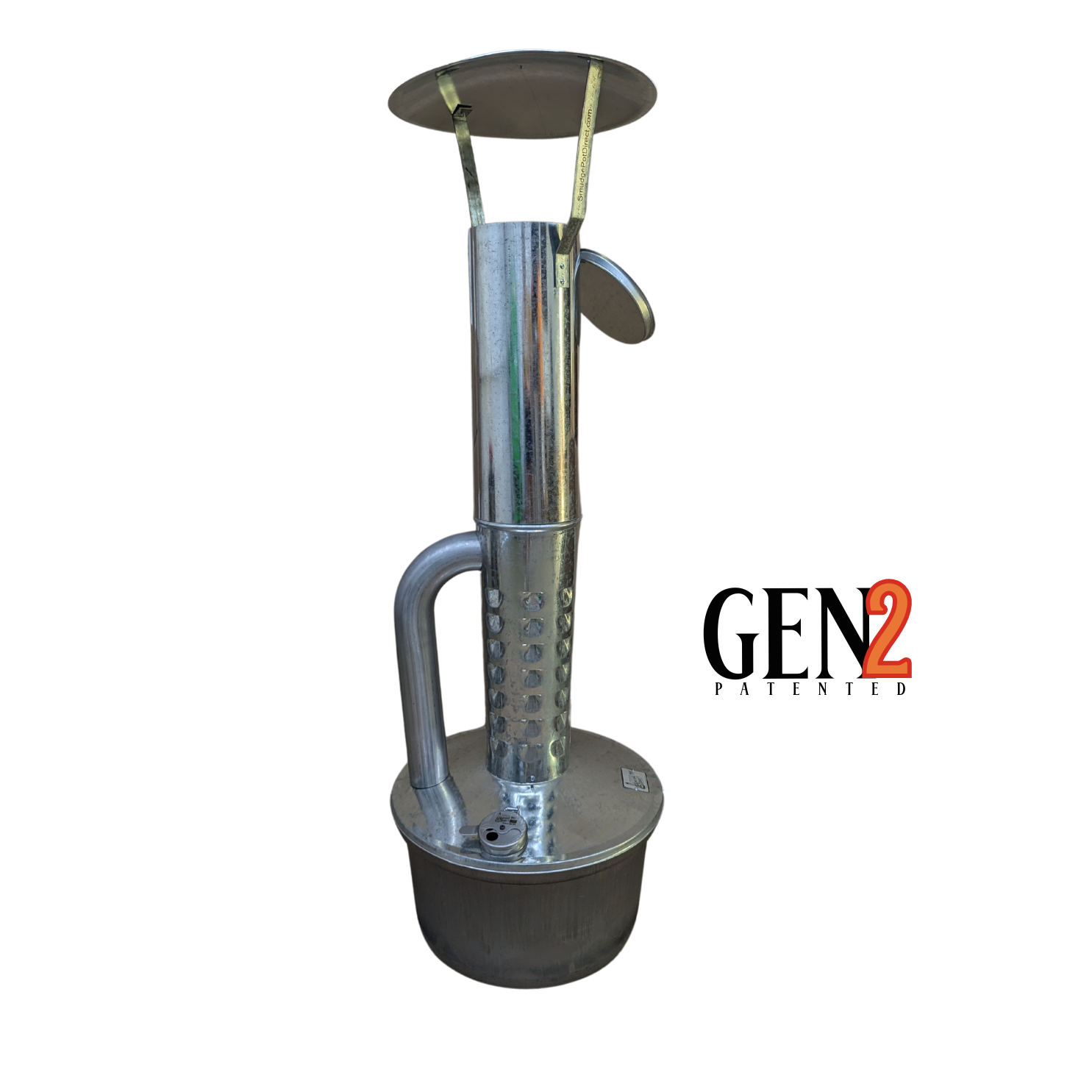 Smudge Pot Direct® Patented Gen2 Smudge Pot Outdoor Heater with Heat D