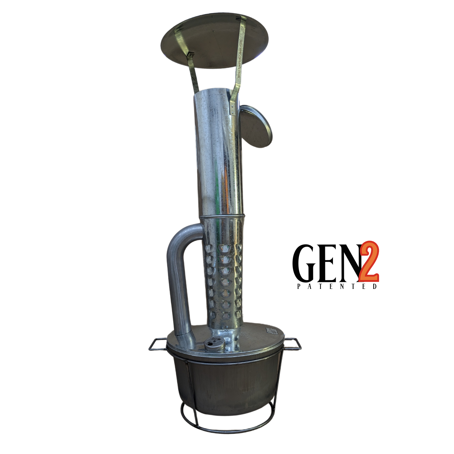 Smudge Pot Direct® Patented Gen2 Smudge Pot Outdoor Heater with Stand